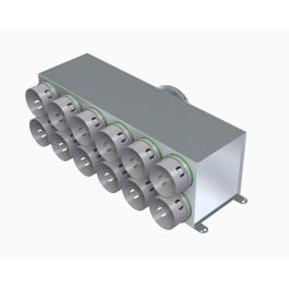 Manifold 12x90x178 SS KDTG Back Entry insulated- Semi flexible ducting ...